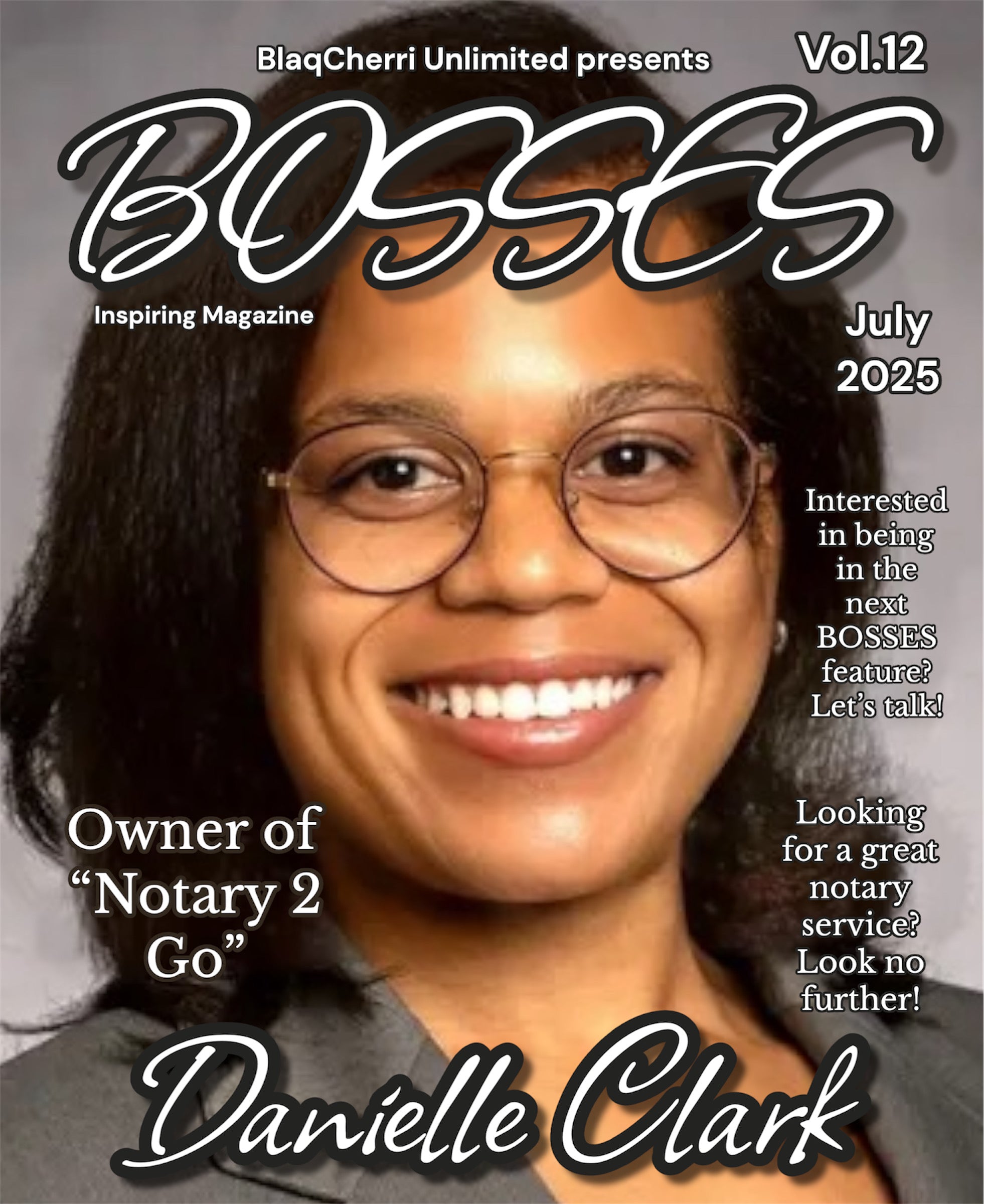 BOSSES Jul. 2025-Danielle Clark – BlaqCherri Unlimited